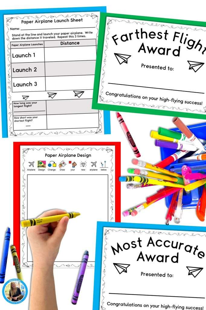 Paper Airplane STEM Challenge in Special Education - Caroline Koehler ...